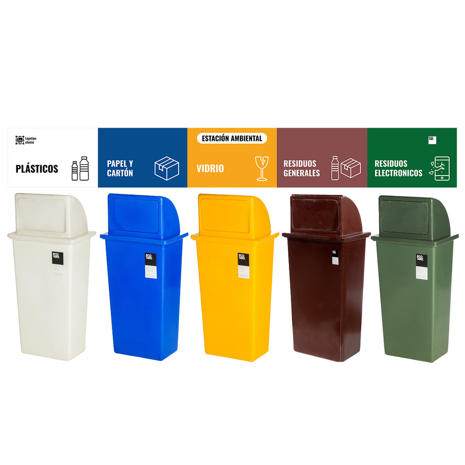 Contenedores Plásticos para Residuos – Ecoway