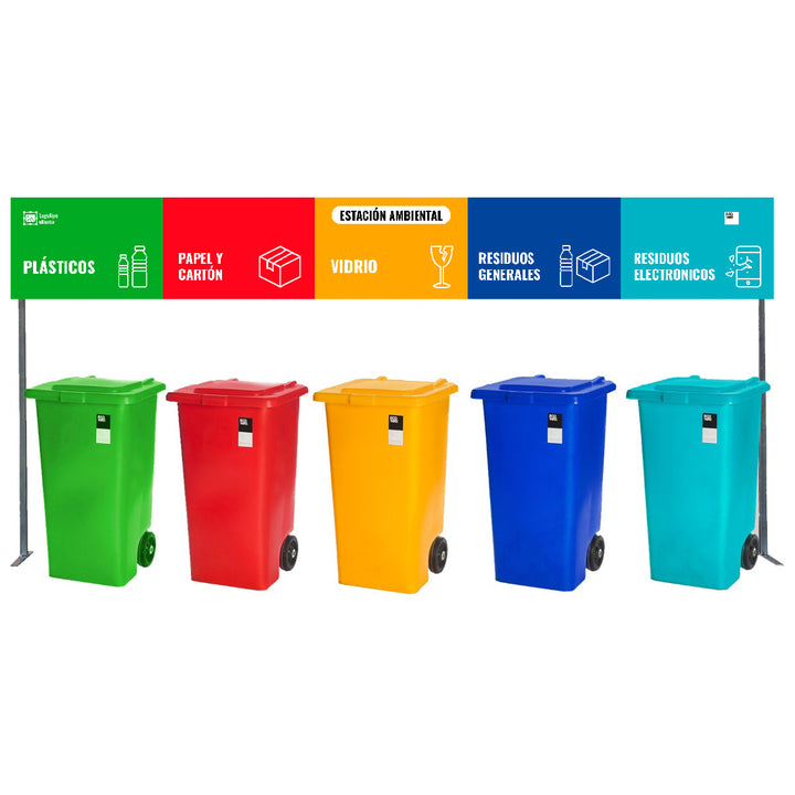 Contenedores Plásticos para Residuos – Ecoway