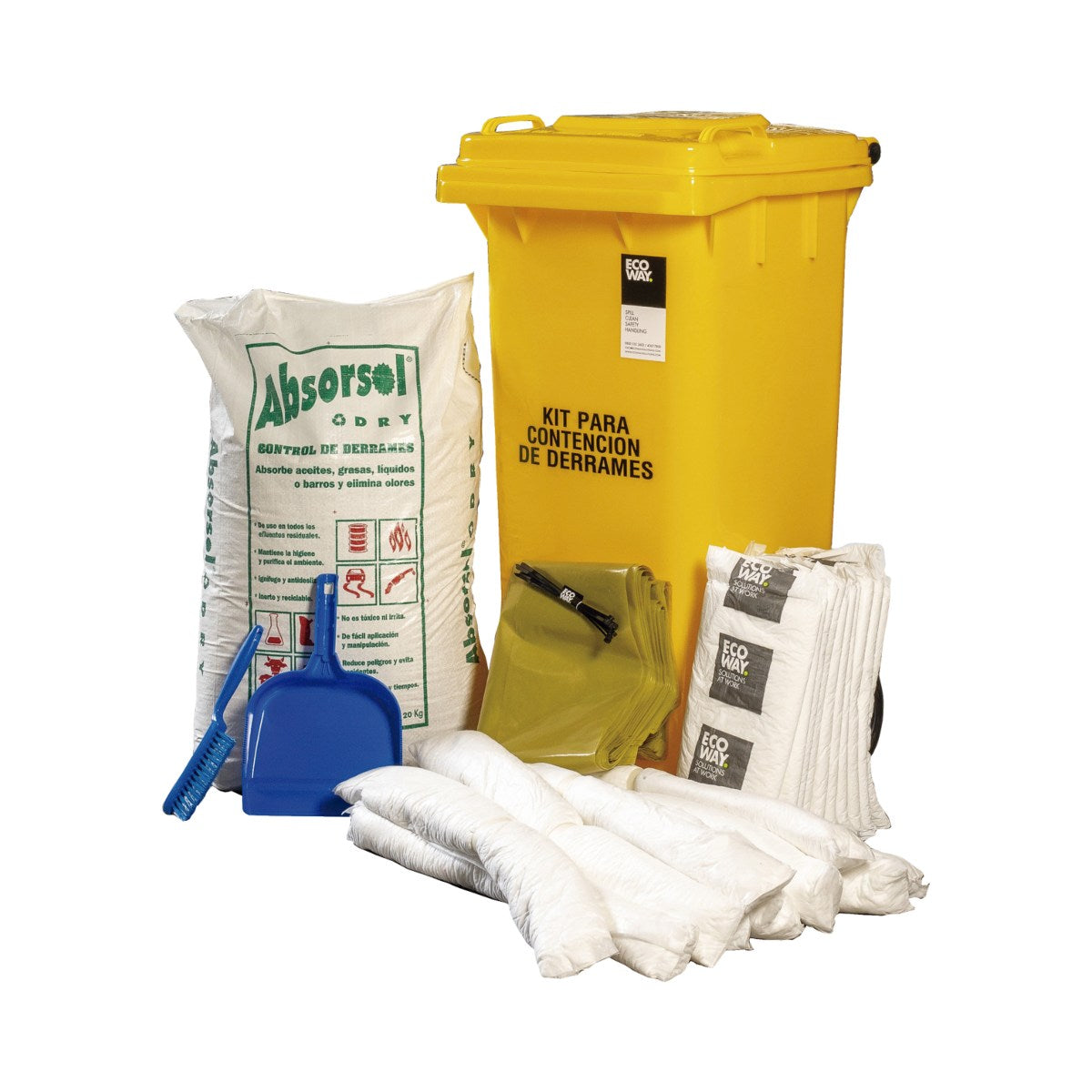 Kit Universal Esencial en Contenedor de 120 Lts – Ecoway